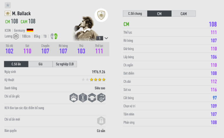 Top cầu thủ FO4 2023 Ranking cao được dùng nhiều nhất - TheThao.io