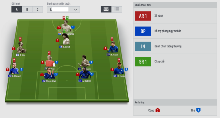 Đội hình chelsea FO4 Ngon Bổ Rẻ- Cách Team Color Chelsea đặc biệt 2023 ...